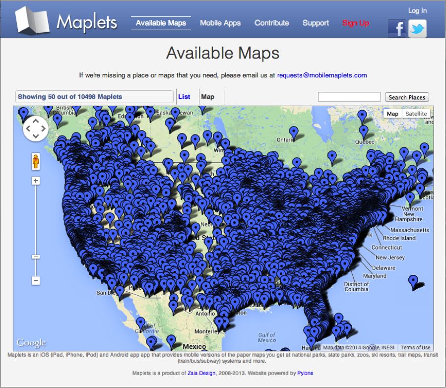 Maplets: Turn Paper Maps into Interactive Mobile Maps | Center for Land ...